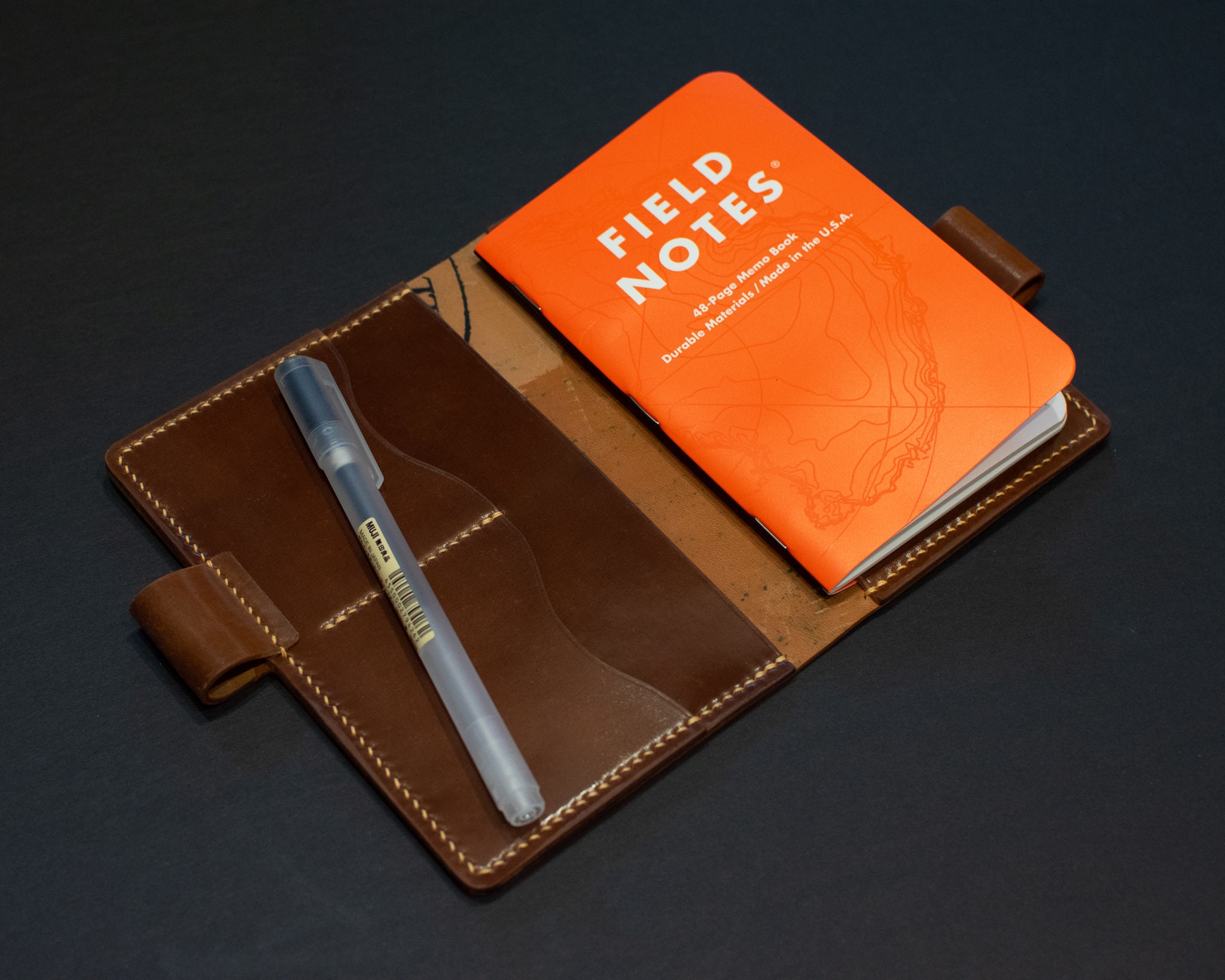 Leather Field Notes Passport Cover Wallet Pattern PDF | Etsy