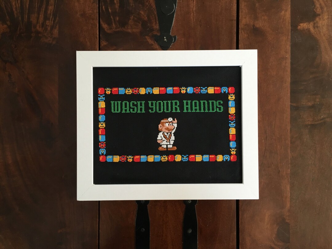 Dr. Mario Cross Stitch Pattern - Etsy