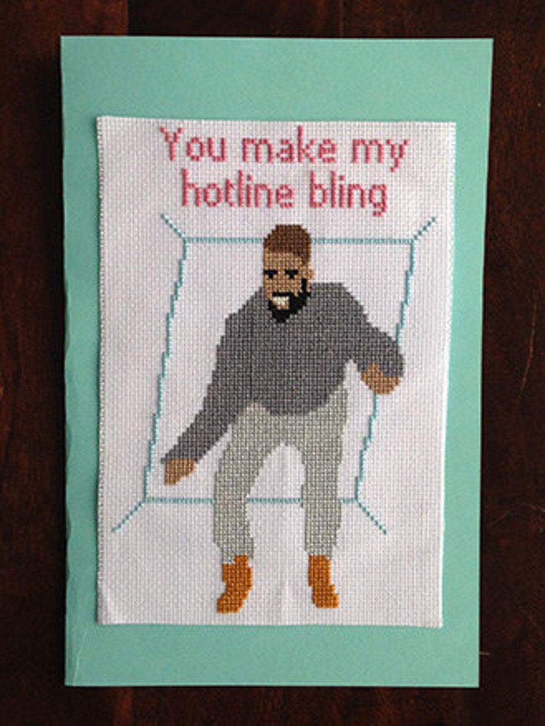 Drake Hotline Bling Cross Stitch Pattern - Etsy