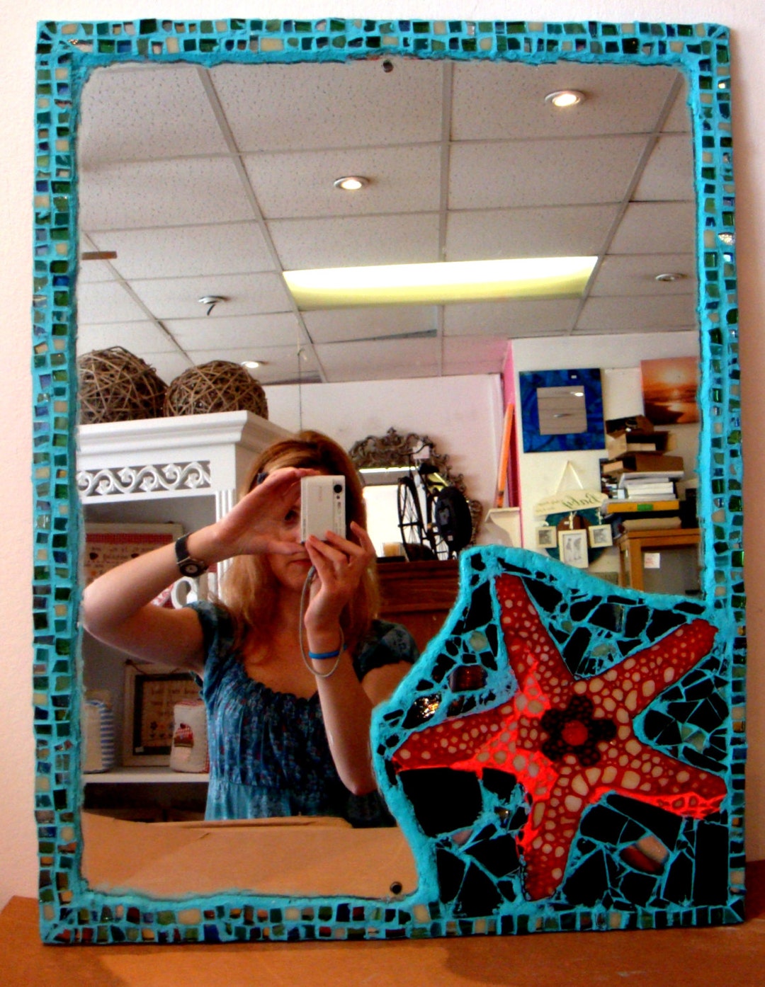 Starfish Mirror (SOLD!) - Etsy UK