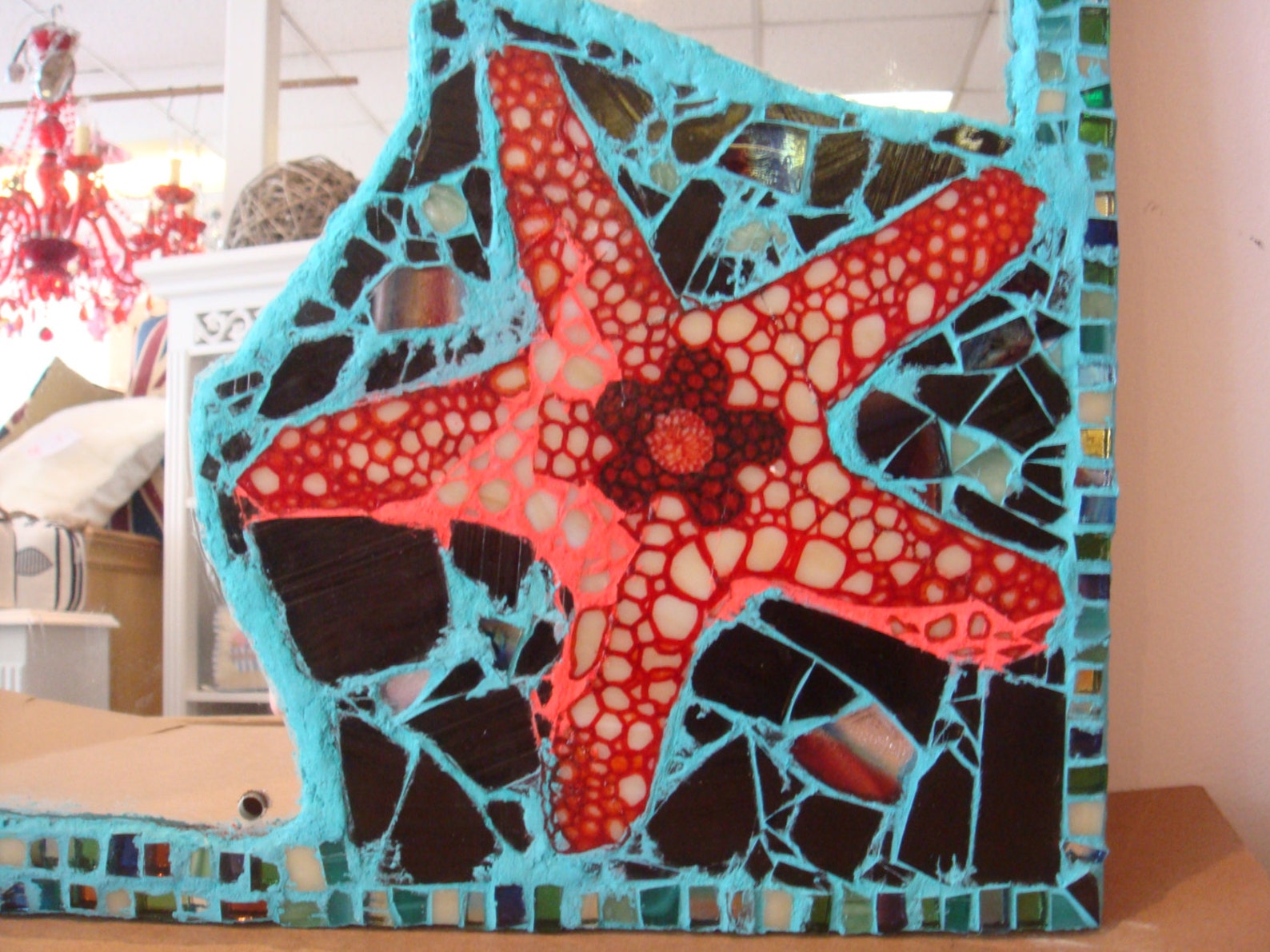 Starfish Mirror (SOLD!) - Etsy UK