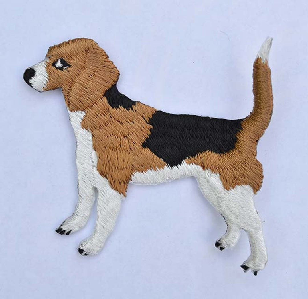 Iron on Beagle: 2.0" (L) X 2.0" (H) - Etsy