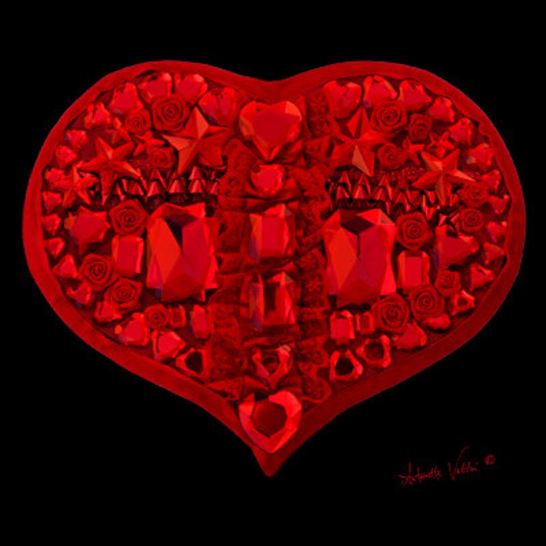 COCO HEART CARD, Valentines, Love Card, Anniversary Card, Mothers Day ...