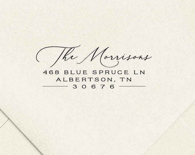 Personalized Return Address Stamp | Self Inking Return Address Stamp ...