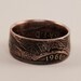 British Penny Coin Ring - Etsy