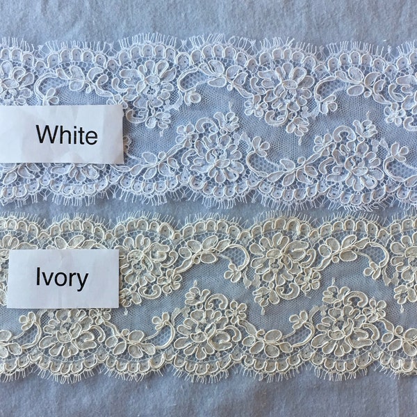 Alencon Lace Trim - Etsy