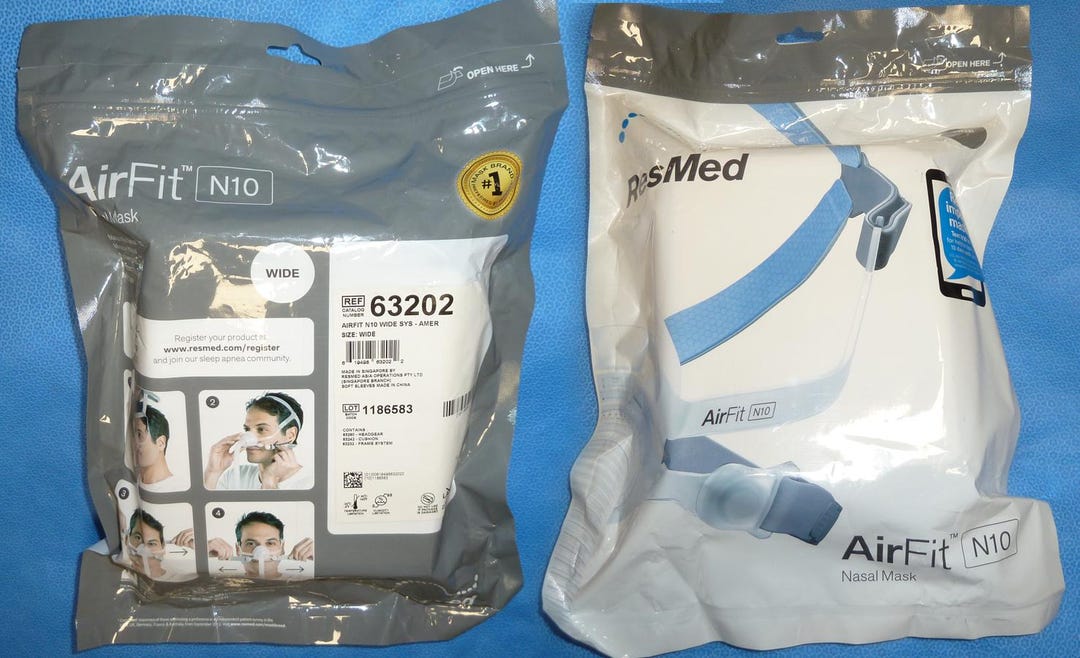 Resmed AIRFIT N10 WIDE Full Face Mask Kit #63202 - Etsy