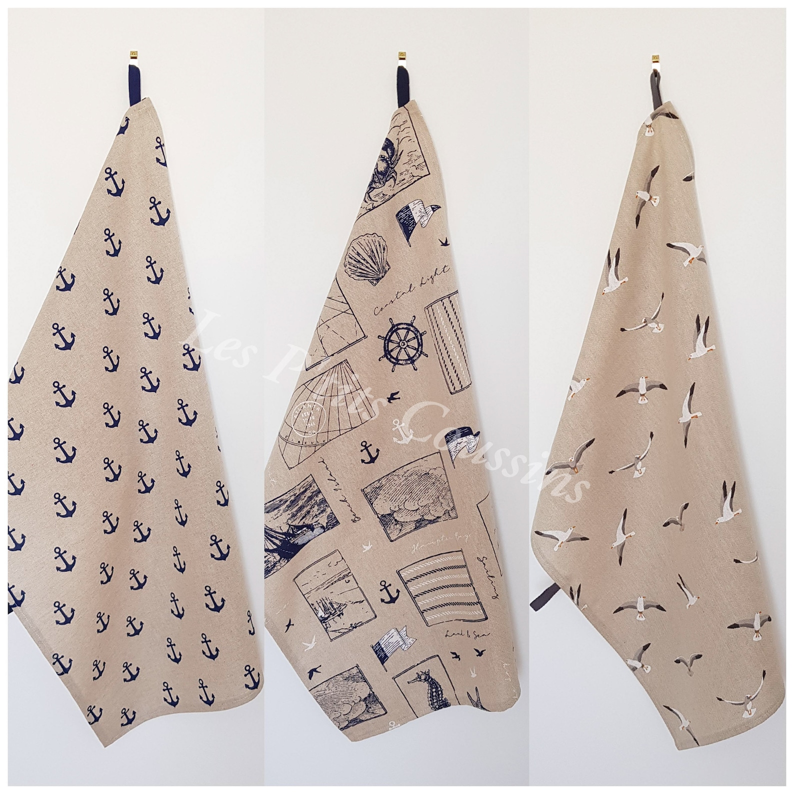 Torchon de cuisine aux motifs marins accessoire de cuisine - Etsy France