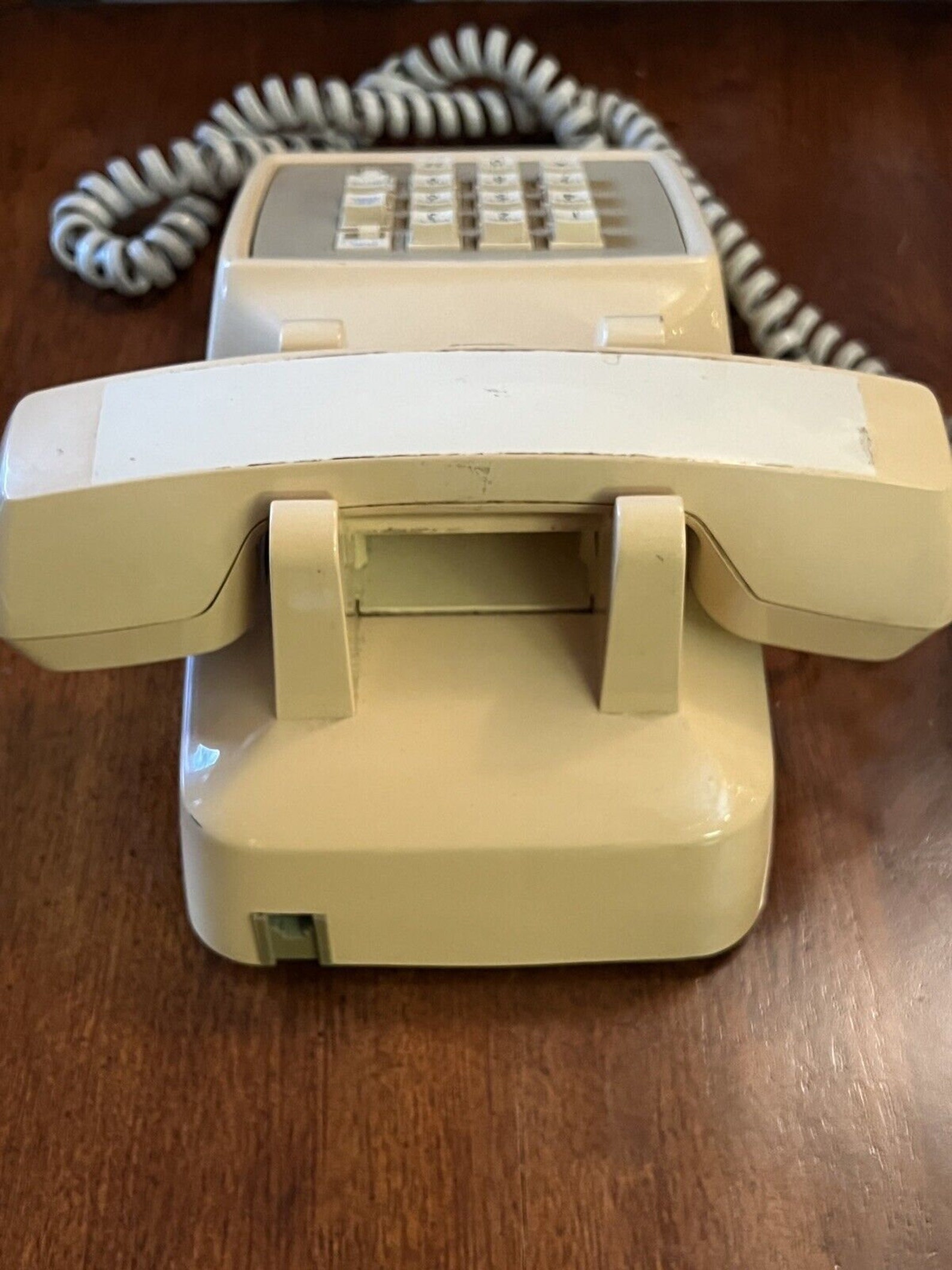 Vintage AT&T Push Button Beige Desk Phone CS2500DMGF - Etsy