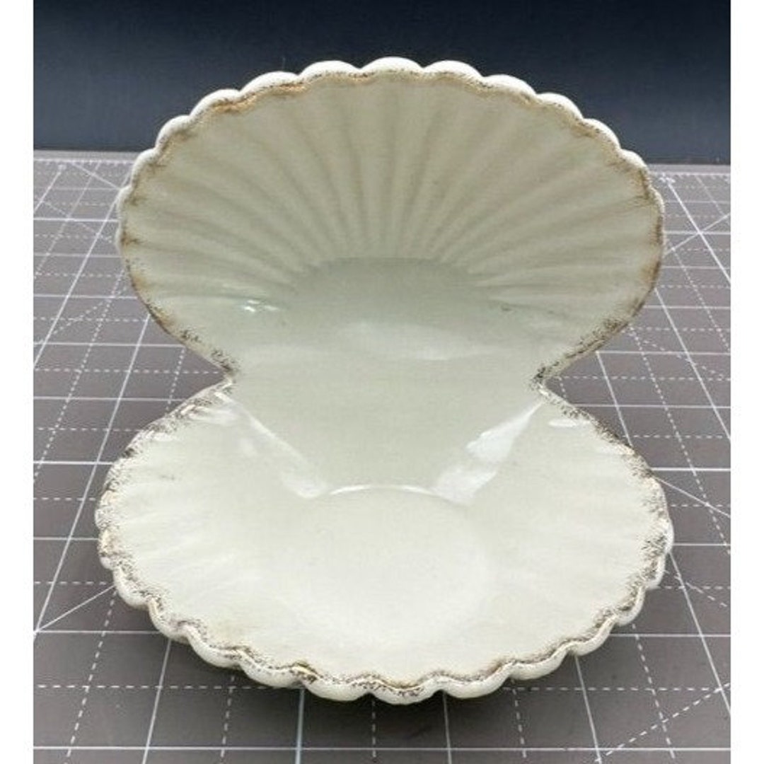 Lenox Scarce Opened Clam Shell Trinket Dish - Etsy