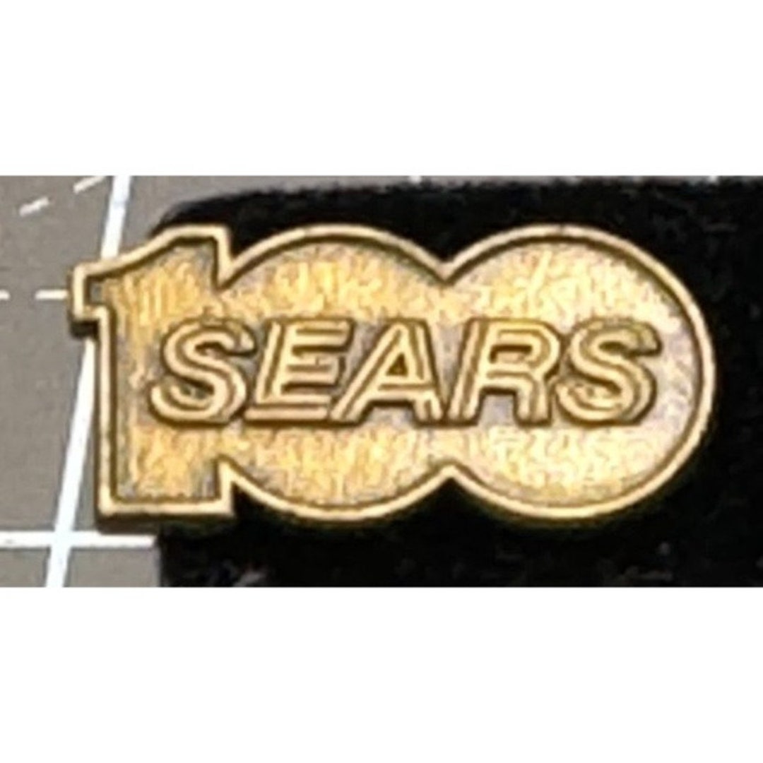 Sears Employee 100 Year Anniversary Collectible Pin Badge - Etsy