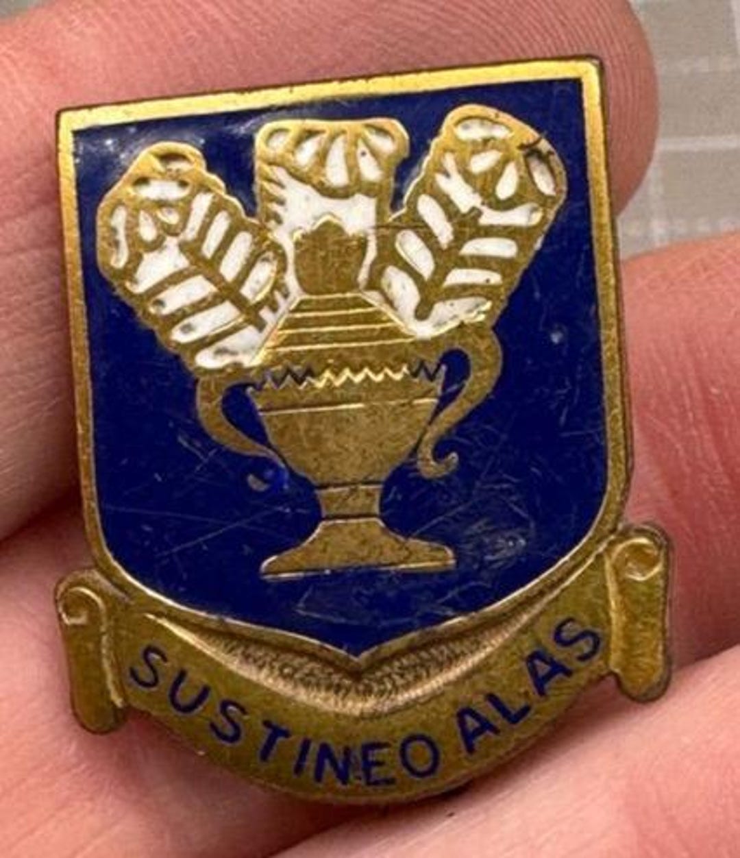 US Army DUI Distinctive Uniform Insignia Air Corps Tech School Badge ...