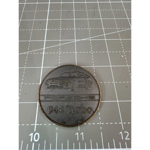1986 Porsche Christophorus Bronze Brass Porsche Token - Etsy