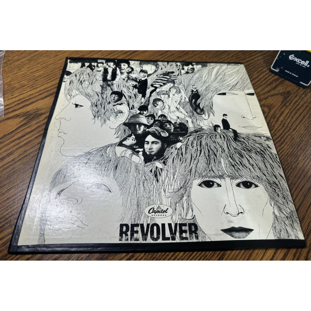 Capital Records Beatles LP Revolver Paper Sleeve Album Record Cover - Etsy