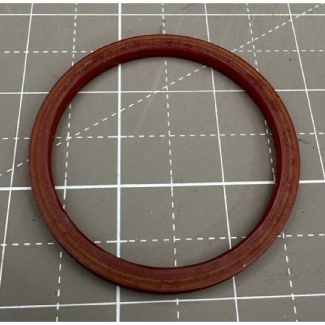 Bakelite Thin Orange Rust Color Gasket Base for Jewelry Crafting - Etsy