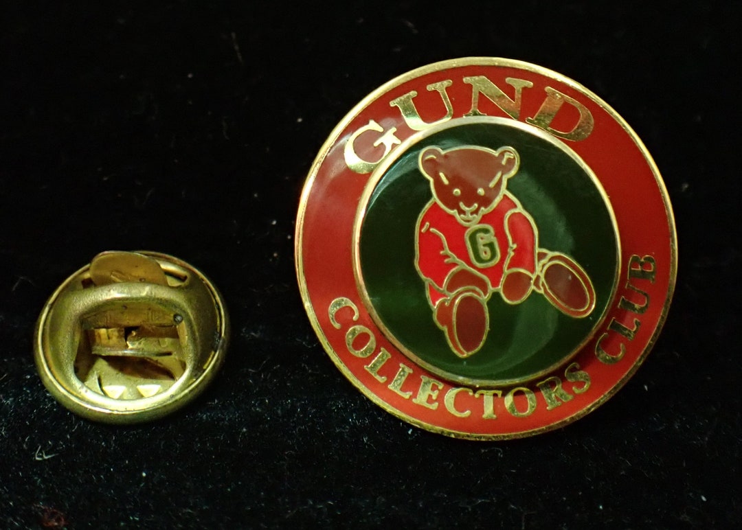 Gund Bear 2 Dimensional Collector Lapel Pin - Etsy