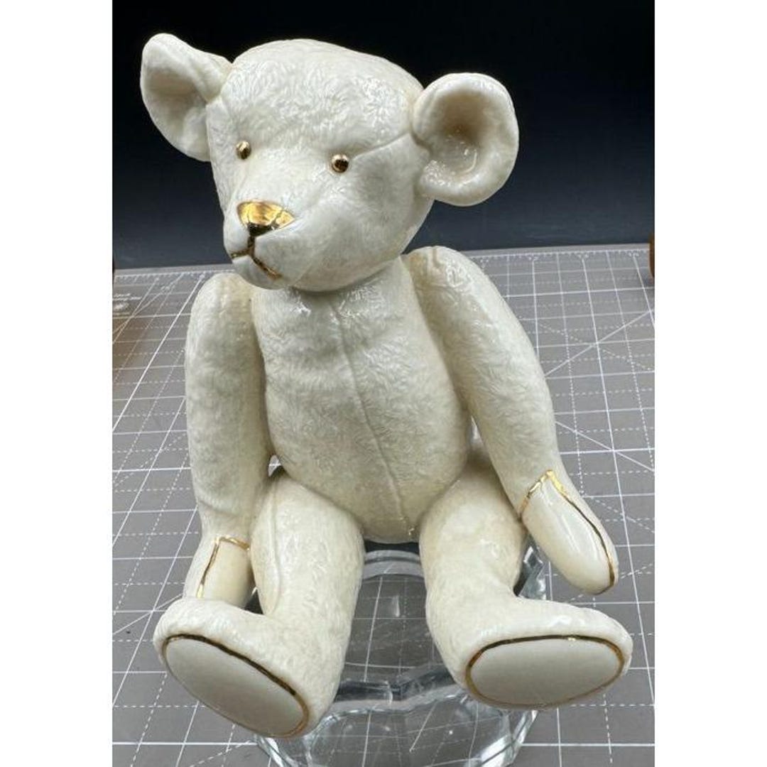 Smithsonian Institution Centennial Teddy Bear Figurine by Lenox - Etsy