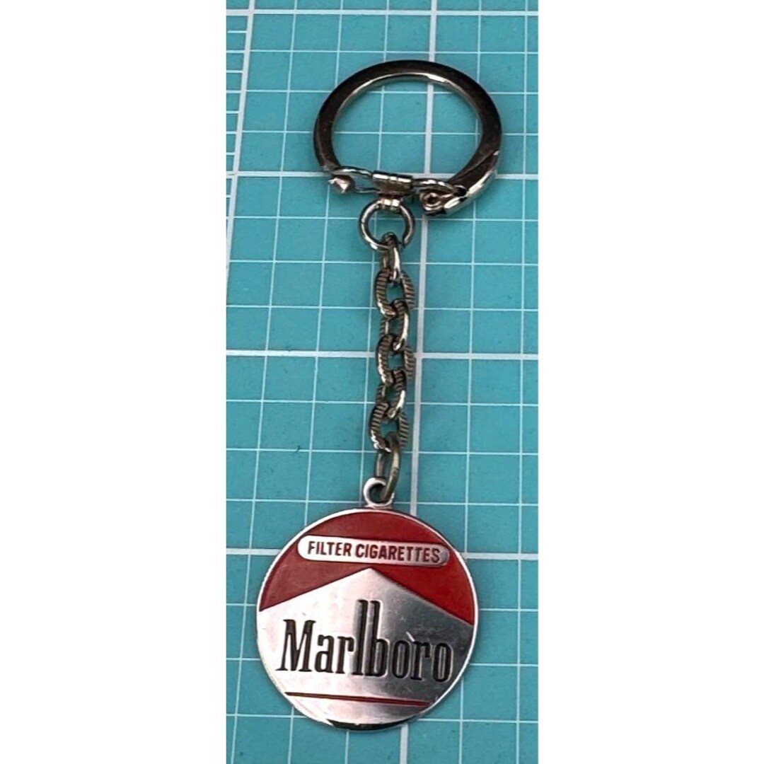 Vintage Marlboro Cigarette Key Chain Signed Japan - Etsy