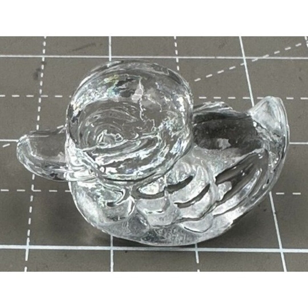Vintage Miniature Goebel Glass Duck Figure - Etsy