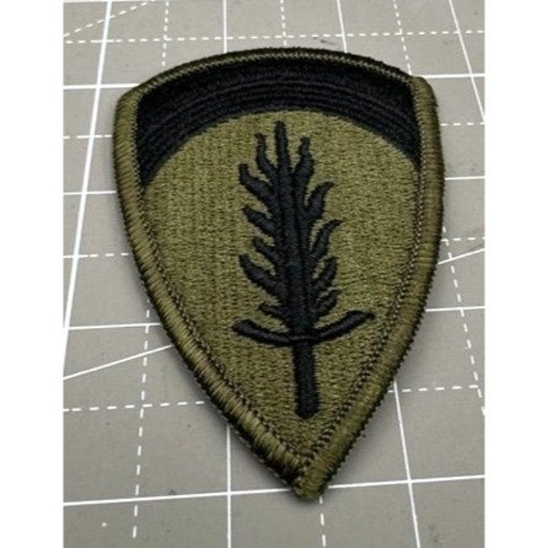 US Army Military Patch Flaming Sword of Freedom Subdued Not Used - Etsy