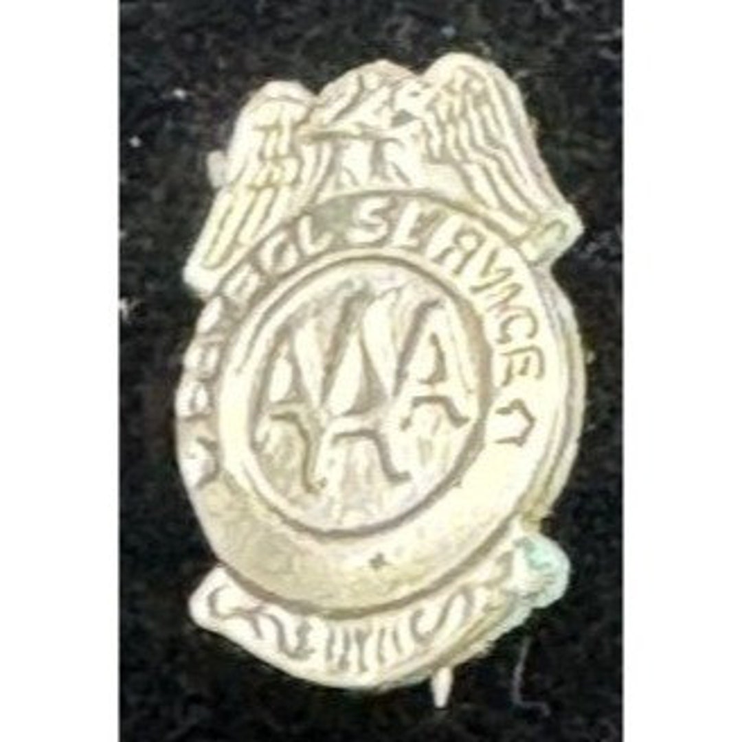 Vintage AAA School Safety Patrol Pin Badge - Etsy