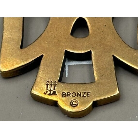 James Avery Vintage Bronze Angel Keychain - Gem