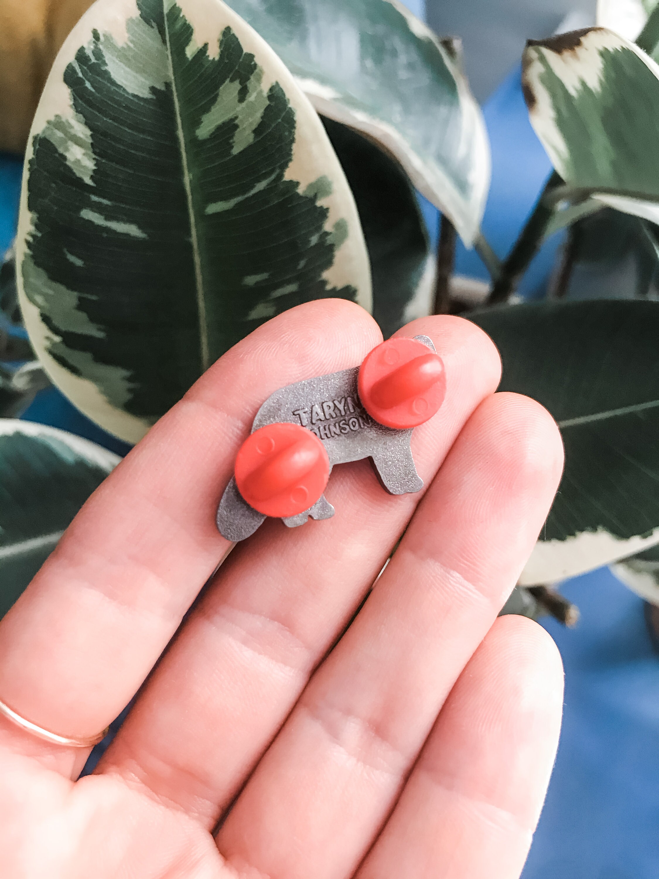 Enamel Pin White Arctic Fox Silver Fjällräven - Etsy