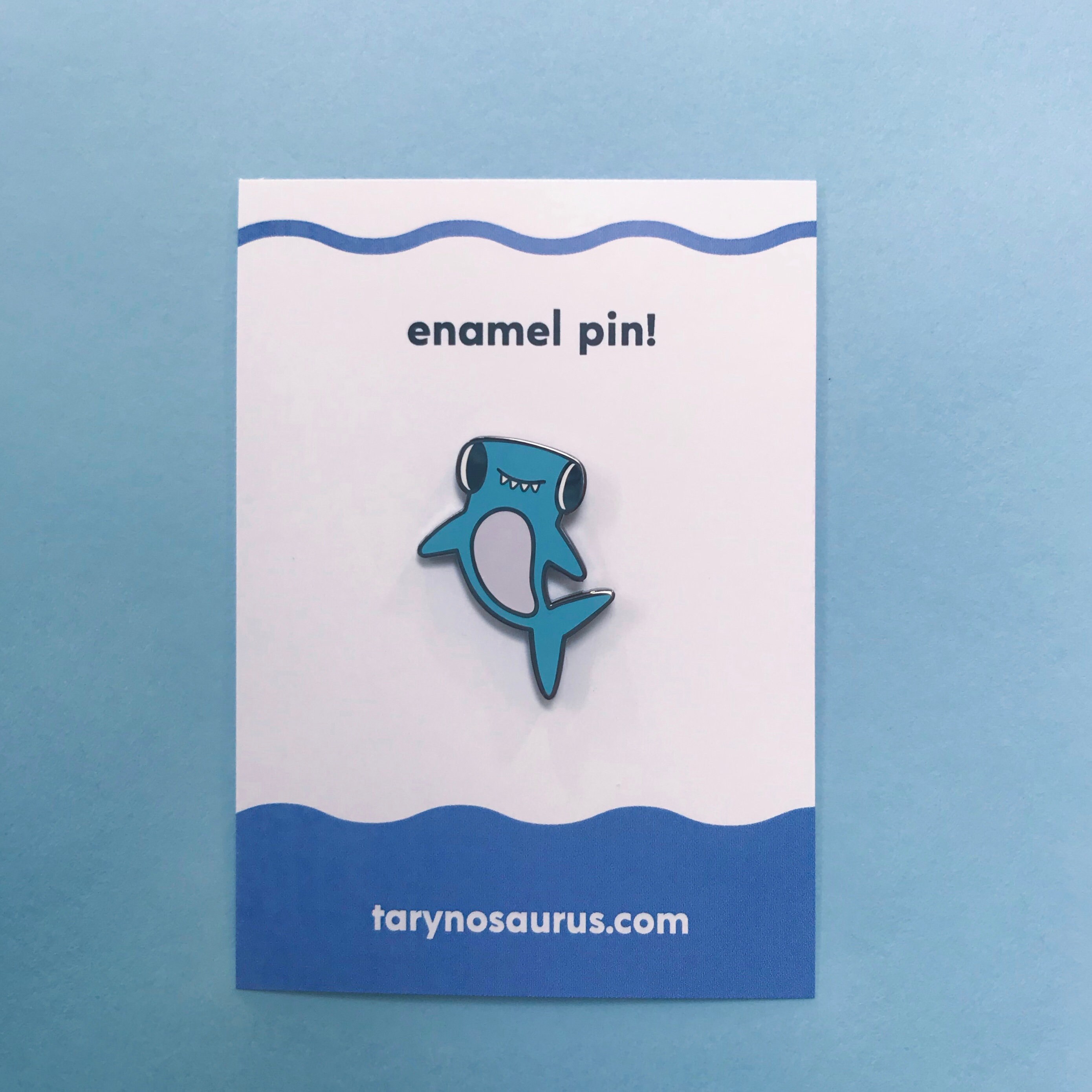Enamel Pin hammerhead Shark - Etsy