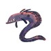 Art Print Illustration - Toothy Purple Eel Fish - Etsy