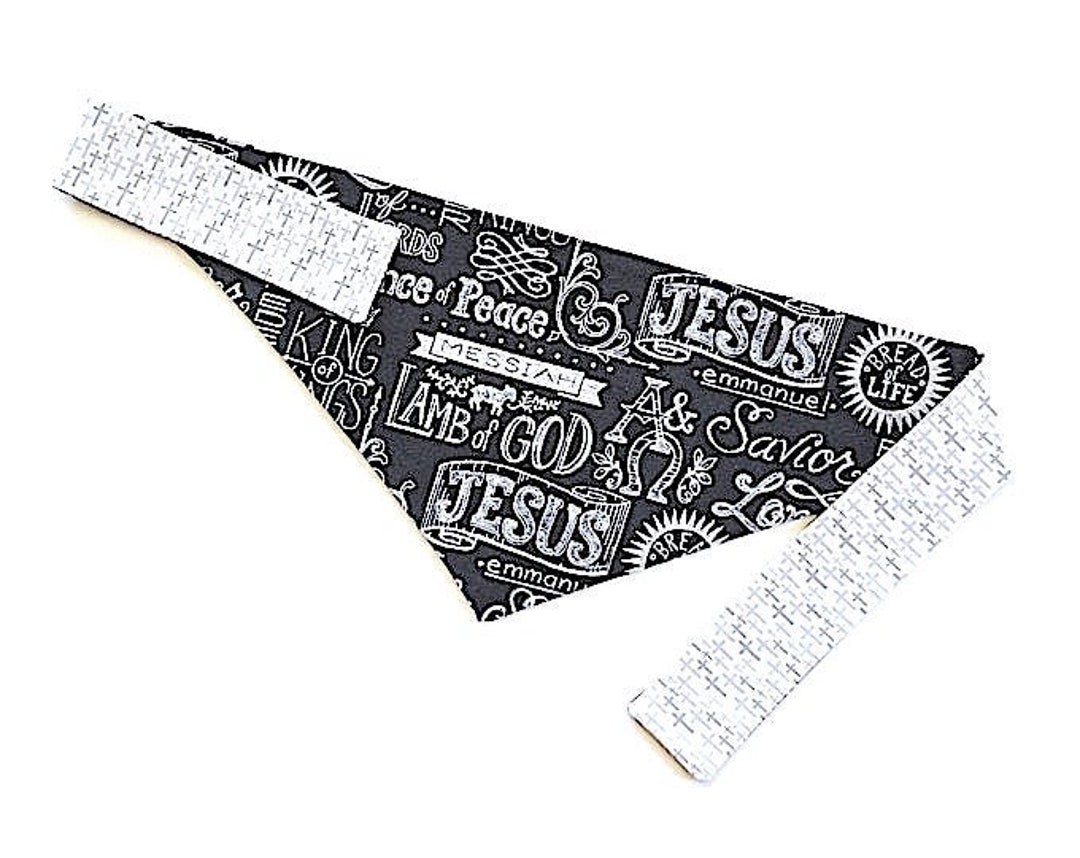 Christian Dog Bandana, Catholic Dog Bandana, Jesus Dog Bandana ...