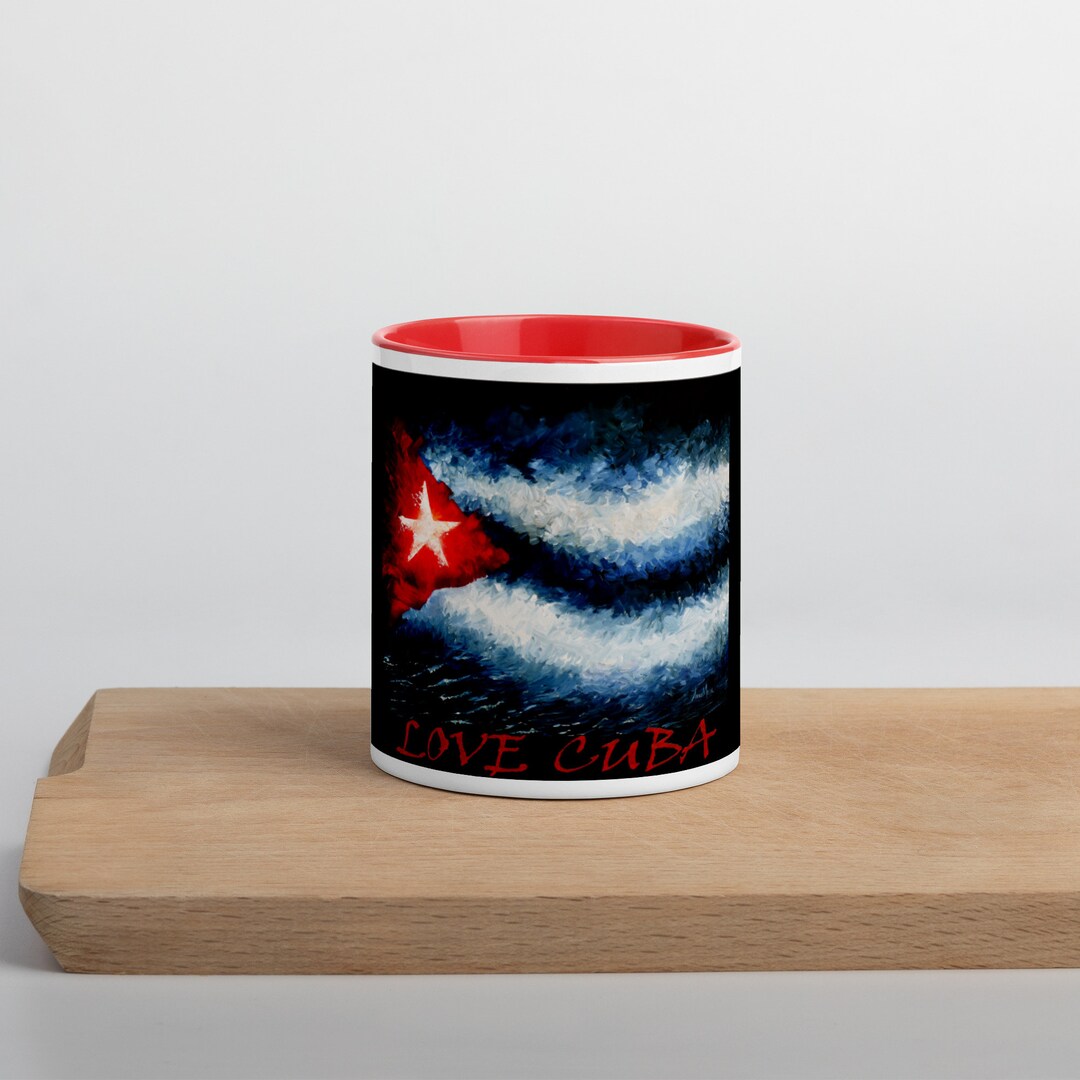 Cafecito Mug With Flag - Etsy