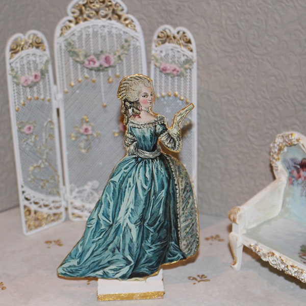 Marie Antoinette Doll - Etsy