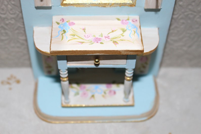 Miniature Furniture Miniature Hall Stand With Mirror - Etsy