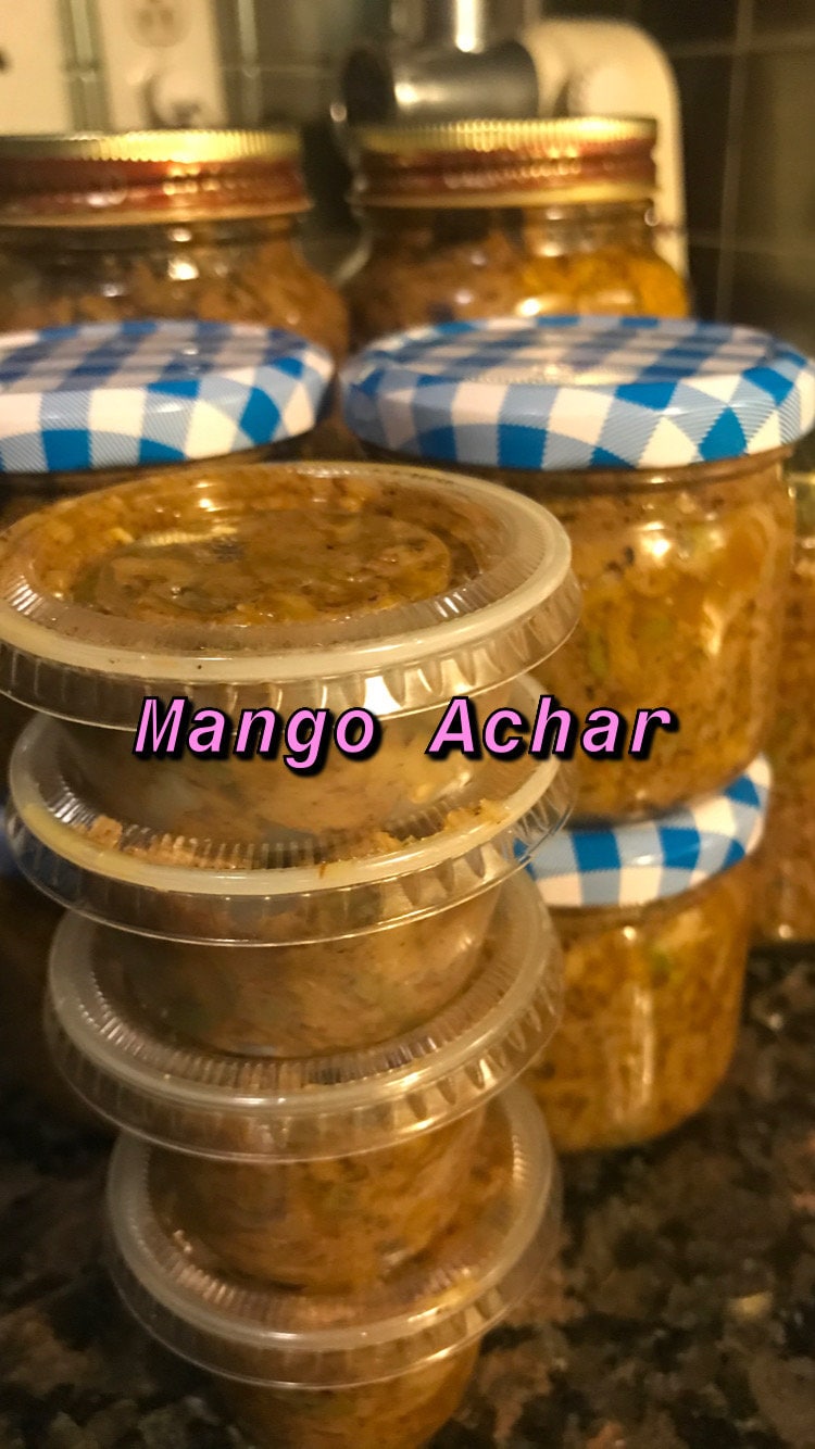 Green Mango Achar - Etsy