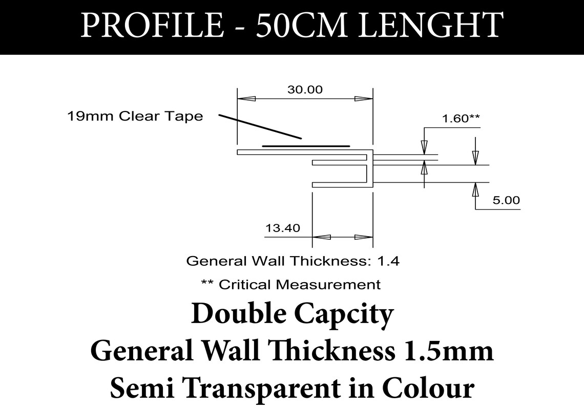 Stickable Double Capacity Tracking for Letters, Moveable Wall Lettering ...