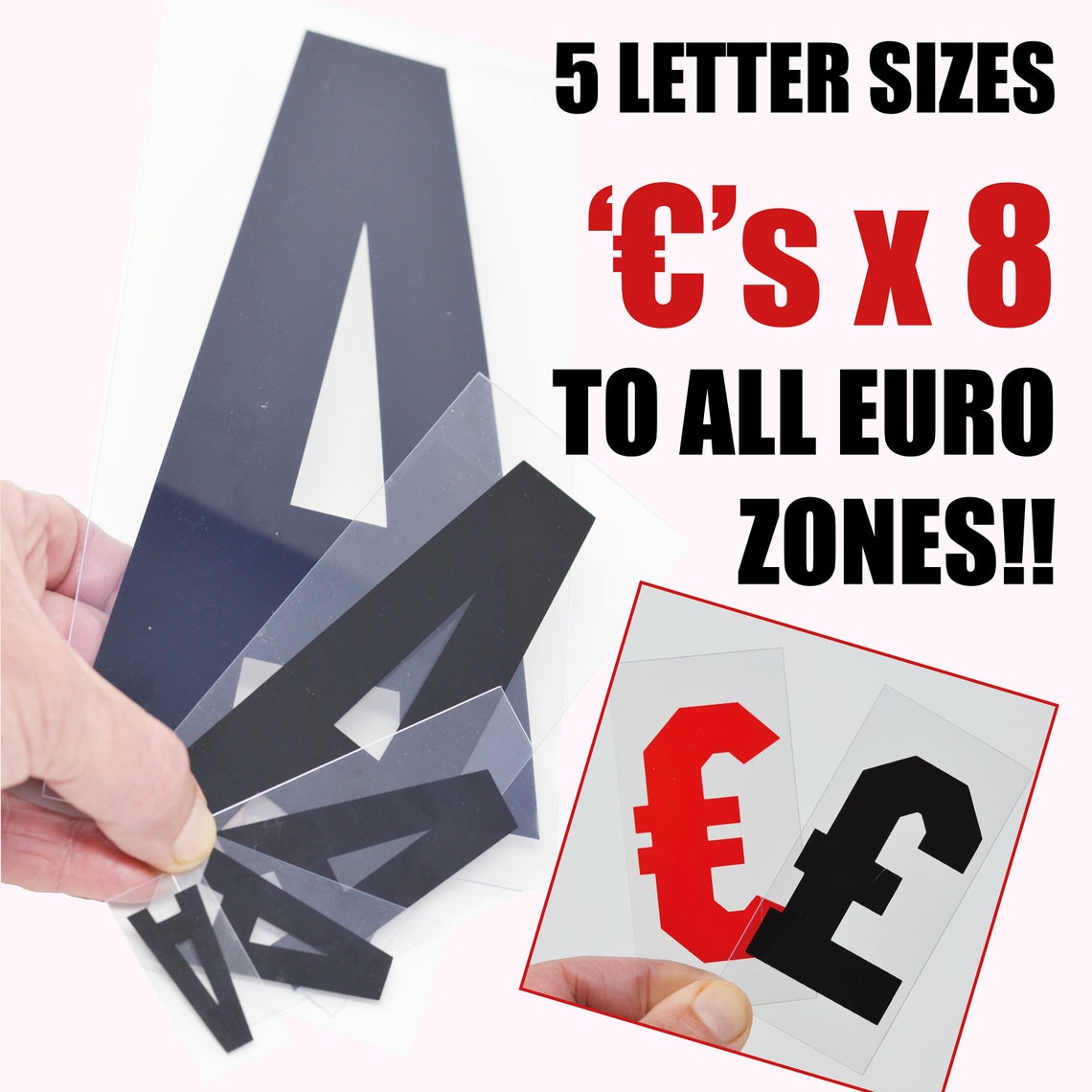 Stickable Double Capacity Tracking for Letters, Moveable Wall Lettering ...