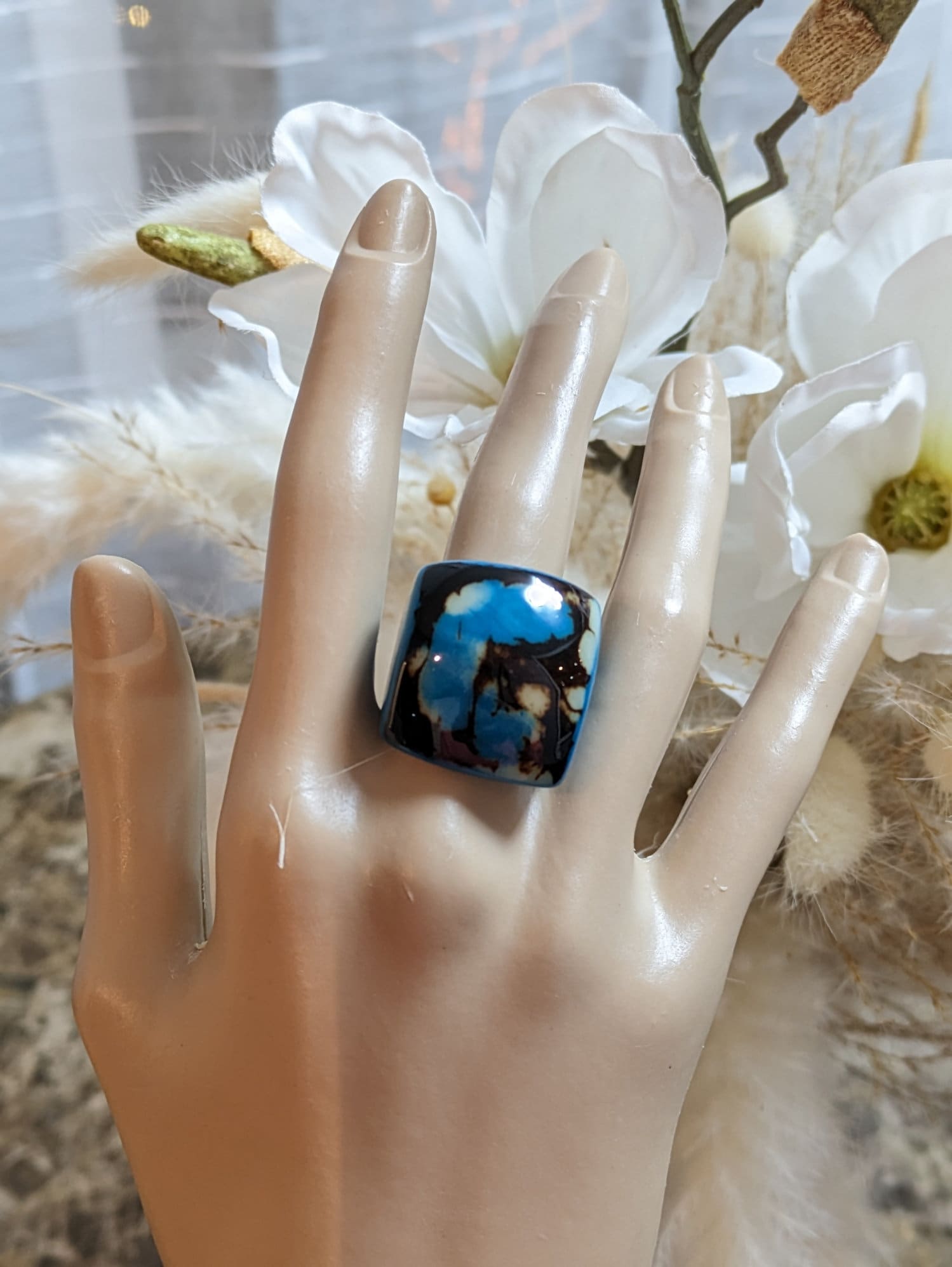 Tagua Nut Ring, Ecofriendly Organic Jewelry, Tagua Nut Ring, Handmade ...