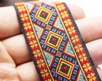 50 mm Colorfull African Motif Ribbon 1.96 inches Jacquard | Etsy