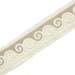 35 Mm Light Brown Scroll Jacquard Trim (1.37 Inches), Native American ...