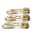 Gold Tone Zipper Pull, 41 Mm(1.6 Inches) #5 Metal Zipper Pulls, Zipper ...