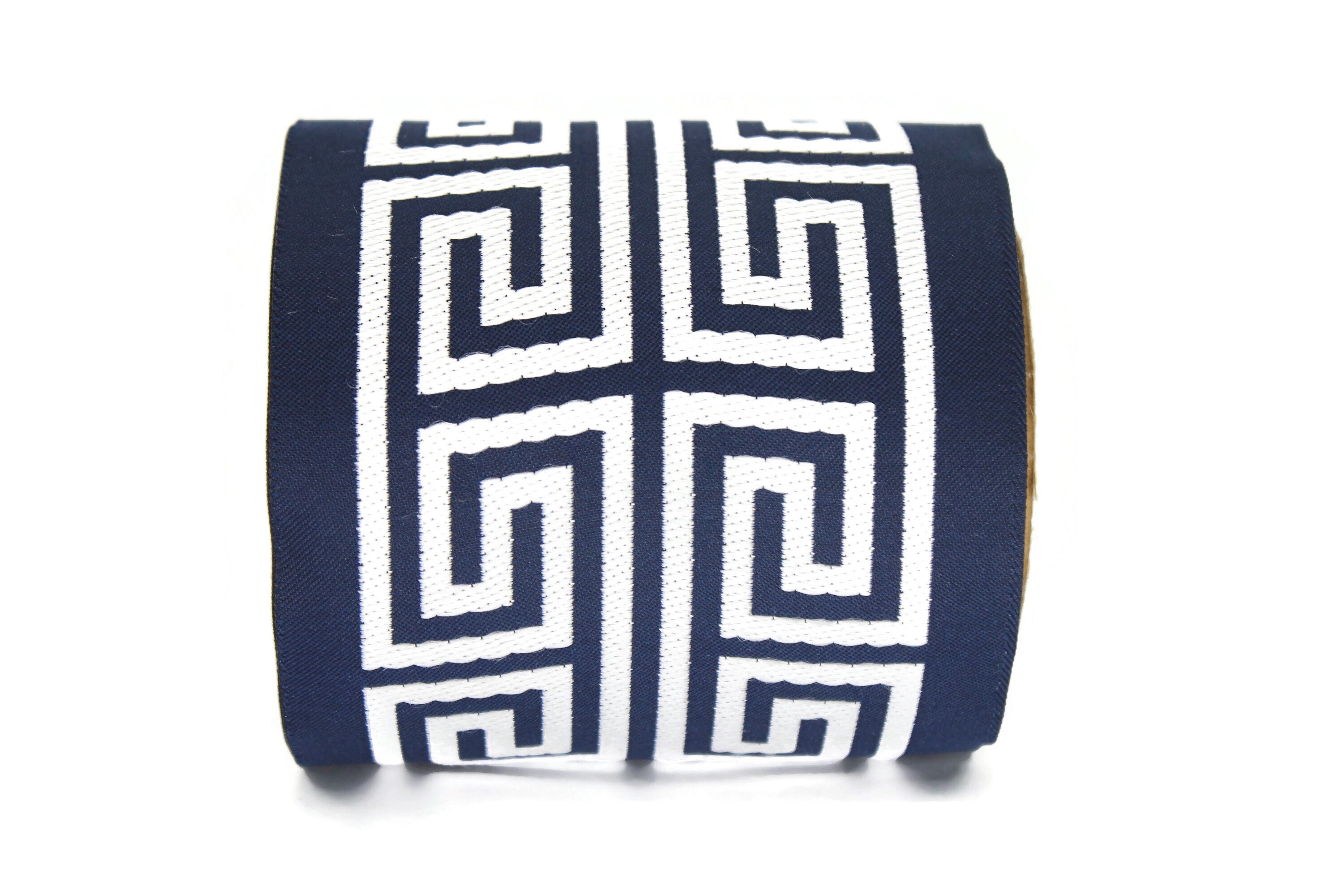 100 Mm Elegant Greek Key Border Curtain Trims Sewing Trim | Etsy