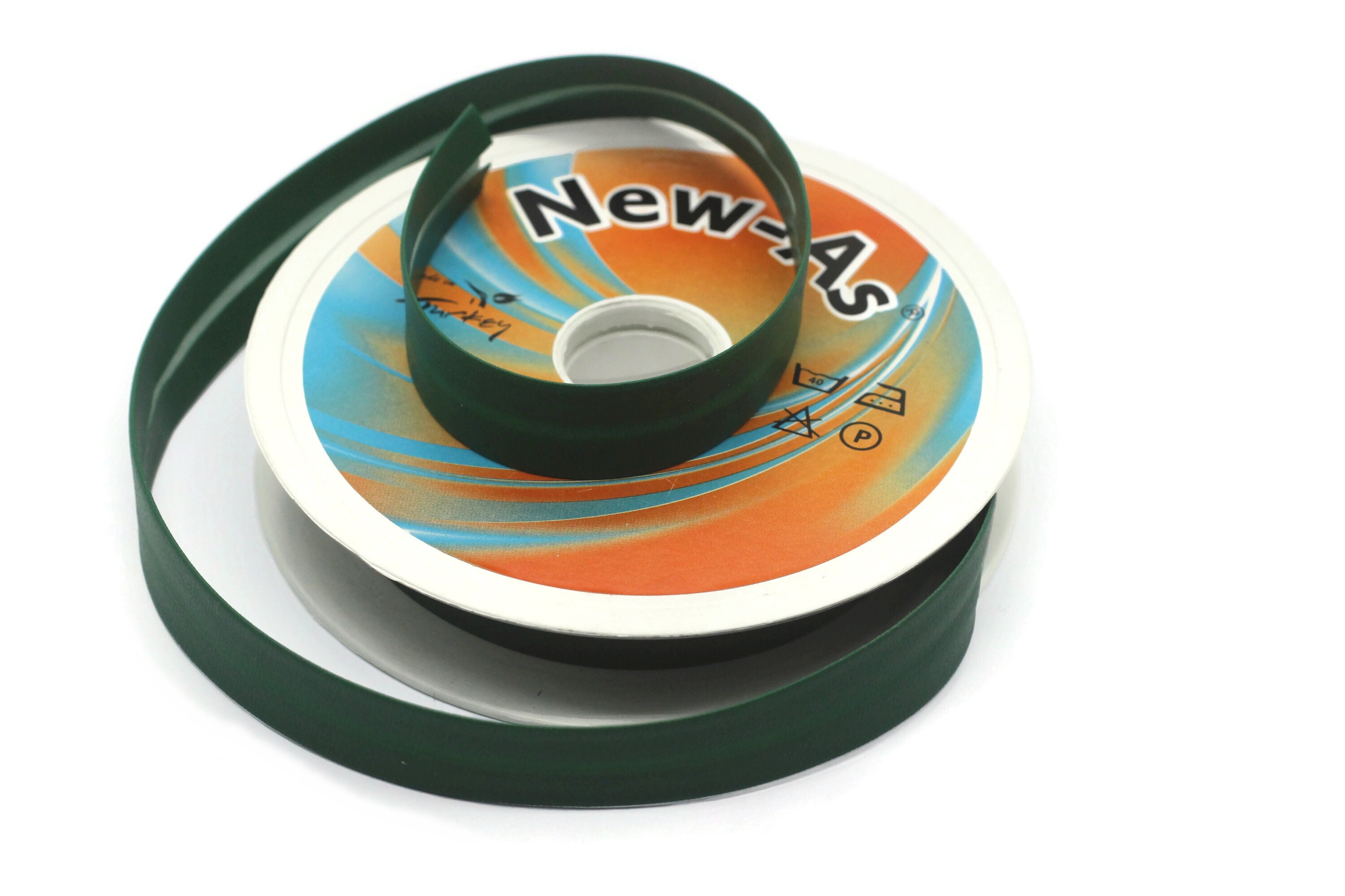 20 Mm Green Leather Sewing Tape, Leather Bias Tape, Sewing Binding ...
