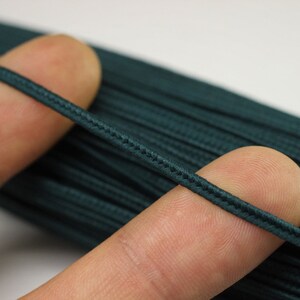 Soutache Cord - Dark Green Braid Cord - 2 Mm Twisted Cord - Soutache ...