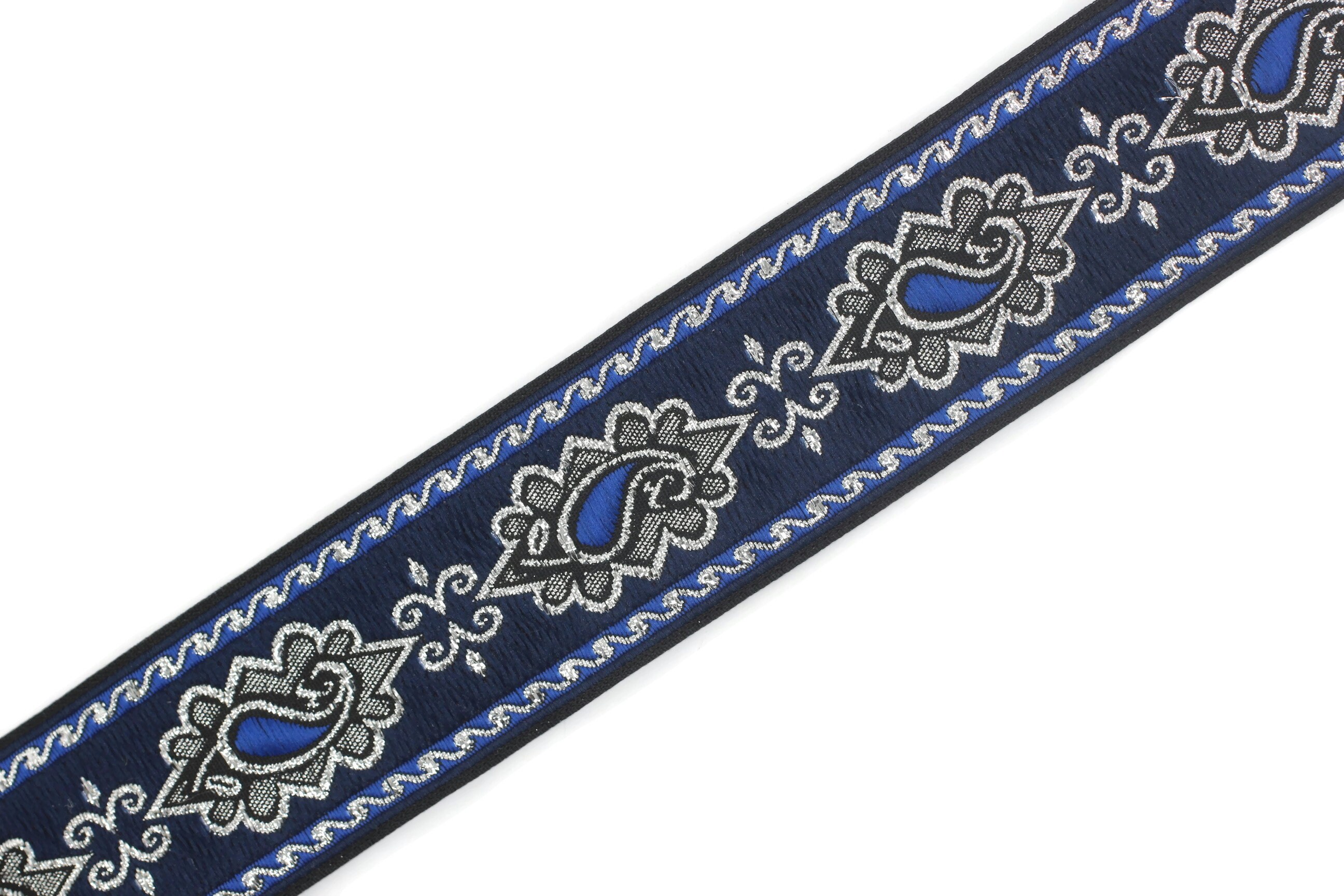 35 Mm Royal Blue Medieval Ribbon 1.37 Inches Renaissance - Etsy