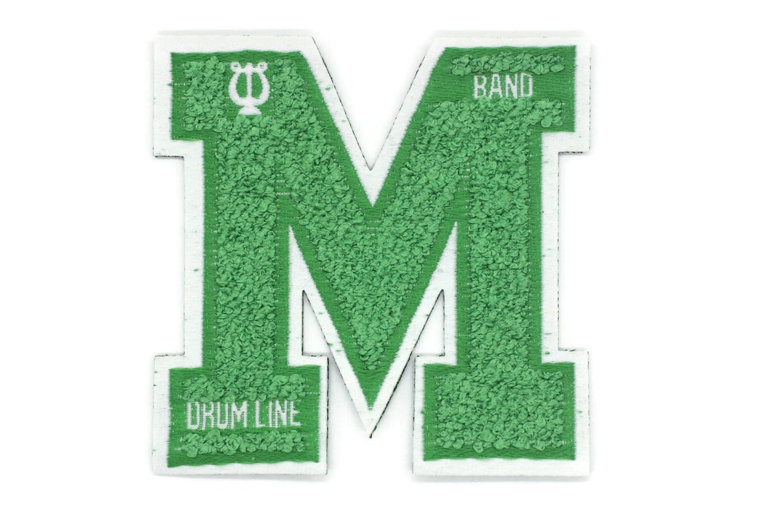 10 Pcs M Patch (3.4x3.3 Inch) Iron on Patch Embroidery, Custom Patch ...