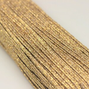 Soutache Cord - Metallic Safran Braid Cord - 2 Mm Twisted Cord ...