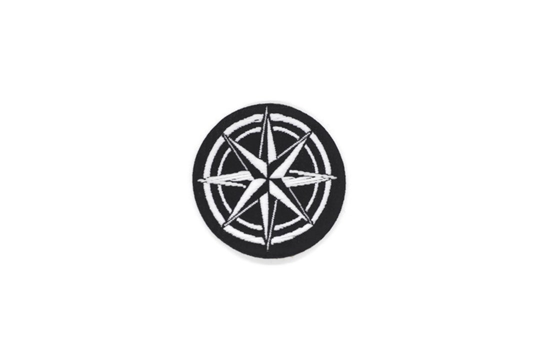North Star Patch 1.5 Inch Iron on Patch Embroidery, Custom Patch, High ...