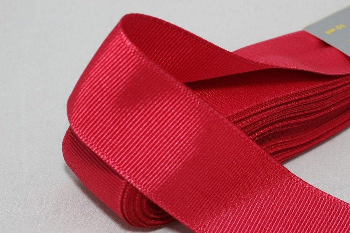 10 Meters 10.93 Yrds 10/20/30/40mm Red Grosgrain Ribbon - Etsy