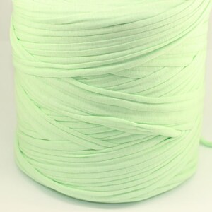 Light Green T-shirt Yarn, Cotton Yarn, Recyled Fabric Yarn, Home ...
