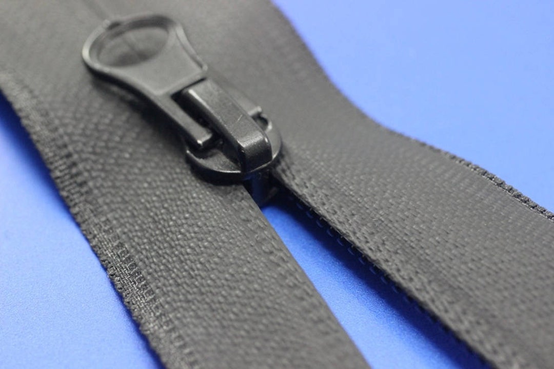 Waterproof Black Zippers, 20 Cm, (7inc) Zipper, Waterproof Zipper ...